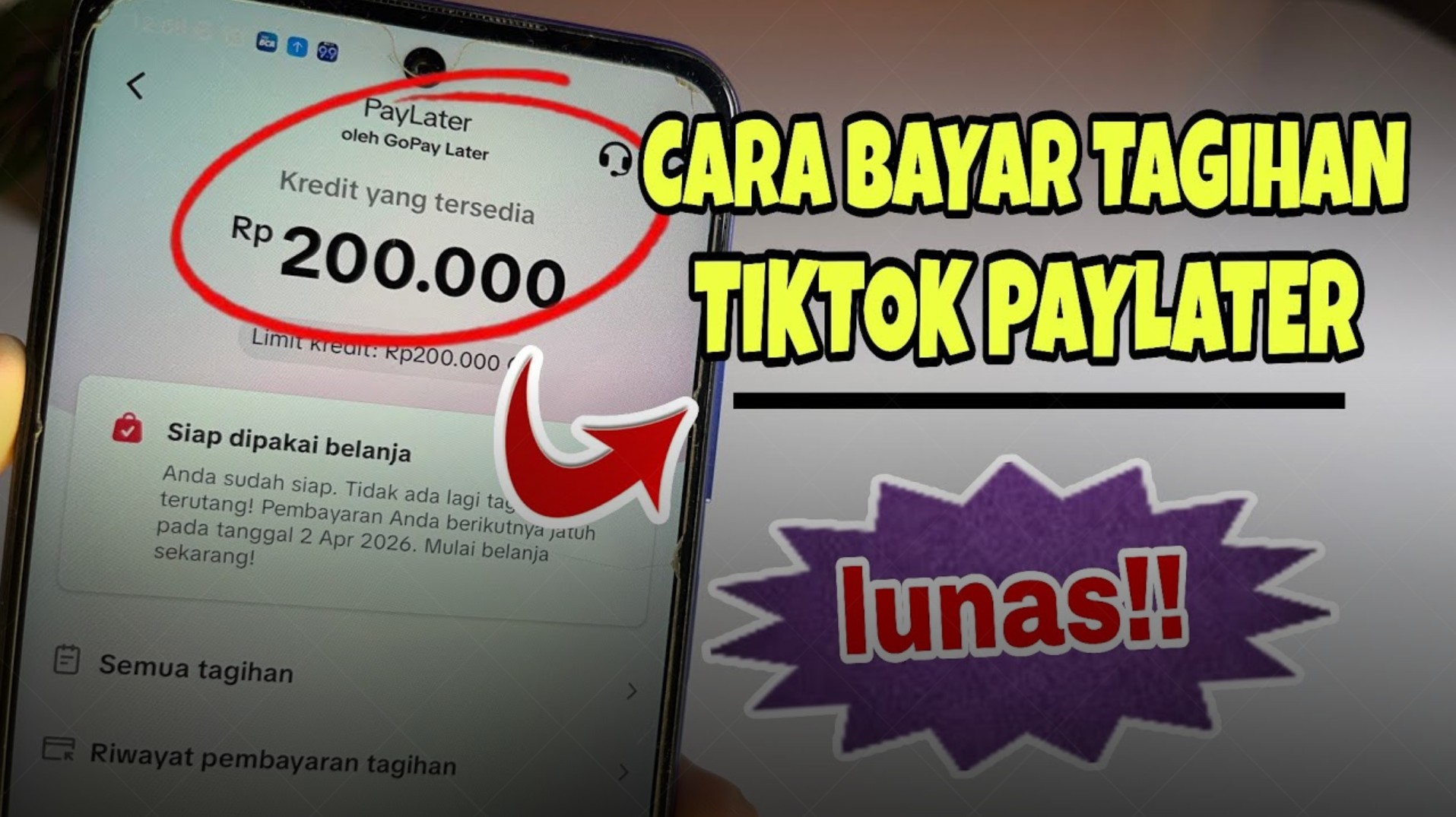 Cara Bayar Tagihan TikTok PayLater Lewat OVO, DANA, GoPay, Transfer ...